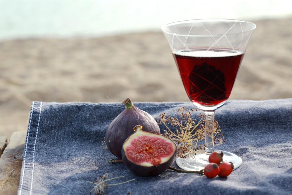 Feigen in Rotwein Rezept